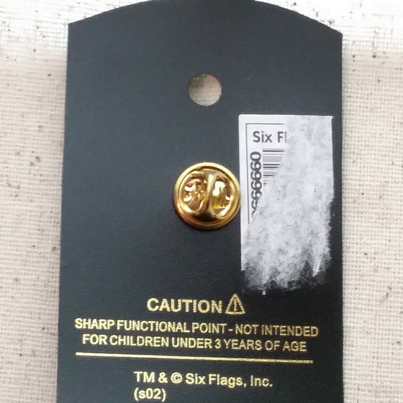 Six Flags | Jewelry | Tweety Bird 6 Flags Collectible Birthstone Pin ...